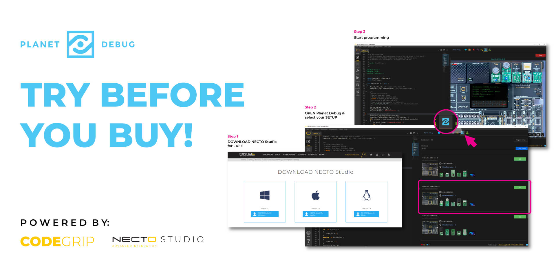 Time-saving embedded tools - MIKROE